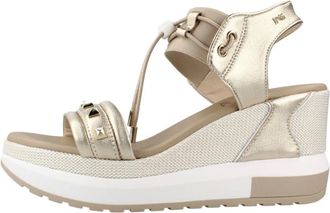 Nero Giardini Femme, Chaussures, Brun, Taille: 37 EU Sandalia Plataforma Etoile