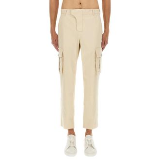Balmain Baumwoll-Cargo-Hose - - Trousers - Herren - Beige - S