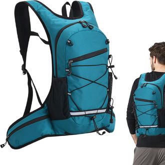Generico Wasser-Rucksack, 20 l, atmungsaktiv, leicht und wasserdicht, f&uuml;r Wandern und, Radfahren, Mountainbike, Skifahren, Camping, Outdoor-Sport, Motorrad