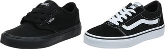 Vans Atwood Canvas Sneaker, Schwarz, 38 EU Damen Ward (Suede/Canvas) 42