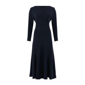 P.A.R.O.S.H. Poker Maxikleid - - Dresses - Damen - Schwarzk - XS