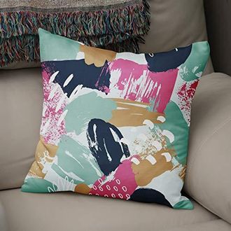 Bonamaison Le Jardin du Lin Kissen Zierkissenbezug Kissenbezug, Zufälliges Muster Dekoration, Für Zuhause Autos Büro Sofa Wohnzimmer Couch Schlafzimmer Dekor, 50