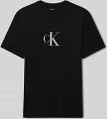 Calvin Klein Regular Fit T-Shirt mit Logo Print