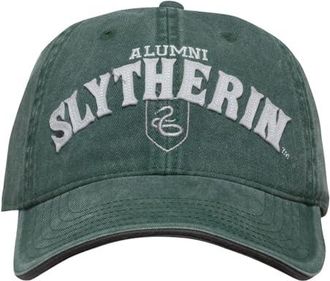 Bioworld Harry Potter Hogwarts Alumni Casquette de baseball r&eacute;glable - Produit officiel - Cadeau id&eacute;al pour adolescents ou adultes, Serpentard., Taille unique
