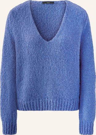 Oui Pullover blau