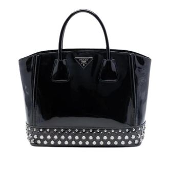 Prada Pre-owned Studded Tote - - Pre-owned - Damen - Schwarzk - ONE SIZE