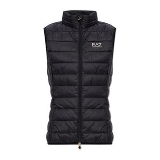 Emporio Armani Isolierte Weste - - Jackets - Damen - Schwarzk - XL