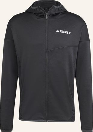 ADIDAS TERREX Adidas Terrex Terrex Xperior Climawarm Leichte Fleece-Kapuzenjacke schwarz