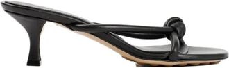 Bottega Veneta Sandalen - Black Lamb Leather Blink Sandal - Gr. 36,5 (EU) - in Schwarz - für Damen