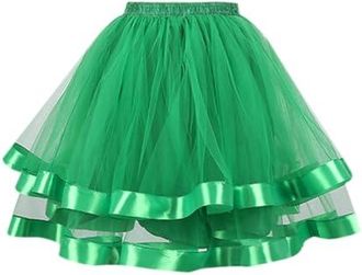Generic Jupe tutu de danse de Notting Hill 2026 pour femme - Pour No&euml;l, danse, f&ecirc;te, ballet, Vert, Taille unique