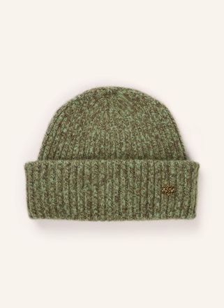 Ganni M&uuml;tze Mit Mohair gruen