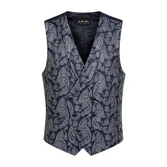 Luigi Bianchi Mantova LBM 1911 Weste - - Suits - Herren - Blau - XL