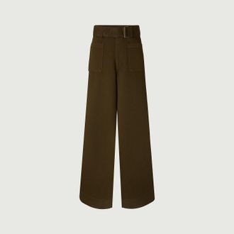 SOEUR PANTALON VAGABOND KAKI FONC&Eacute;