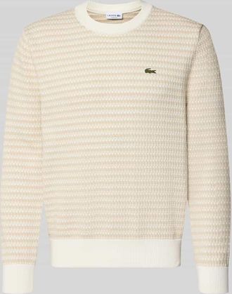 Lacoste Regular Fit Pullover aus Baumwoll-Mix