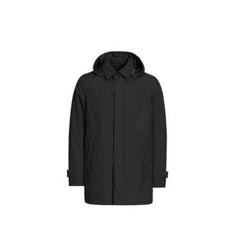 Herno Parka unie &agrave; capuche