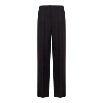Fendi Grain de poudre Wollhose - - Trousers - Damen - Lila - 2XS