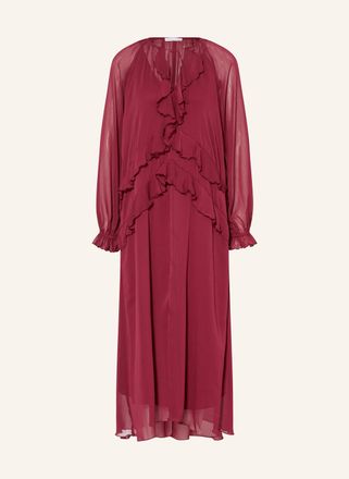 Mrs & Hugs Mrs & Hugs Musselinkleid Mit Volants rot