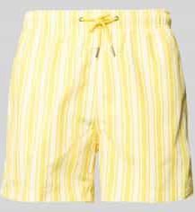 Mc Neal Badehose im Allover-Look mit elastischem Bund