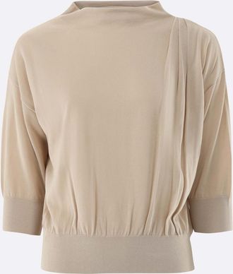 van Laack Pullover mit Stehkragen