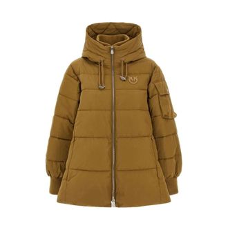 Pinko Pinko, Femme, Vestes, Brun, Taille: 38 FR Vestes