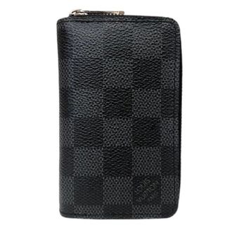 Louis Vuitton Porte-monnaie Zippy Damier Graphite en Toile (Occasion) - Homme - Pre-owned - Gris - Taille: ONE Size