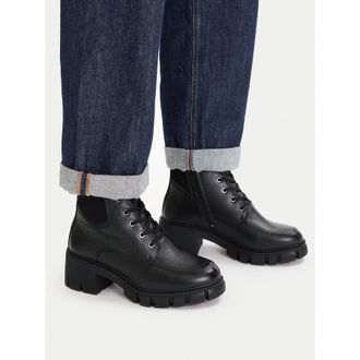 Tamaris Schn&uuml;rschuhe Tamaris 1-25972-45 Schwarz