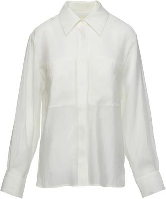 Wakakuu Icons Femme, Blouses et Chemises, Blanc, Taille: 36 FR Shirt Chiba Sheer