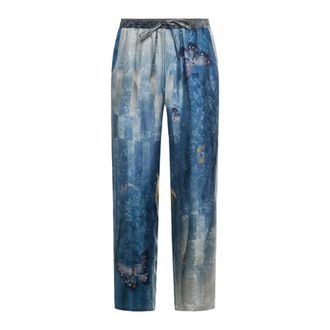 Pierre-Louis Mascia Damen, Hosen, Blau, SGr&ouml;&szlig;e