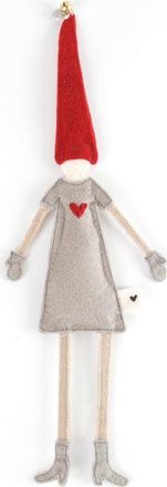 Good old Friends Magnetwichtel Graues Kleid