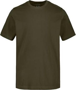 JP1880 Hommes Grandes Tailles L-8XL Tee Shirt col Rond en Coton Kaki 6XL 702558 44-6XL