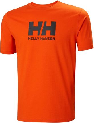 Helly Hansen HH Logo T-Shirt für Herren, 300 Orange (Patrol Orange), Größe XXL