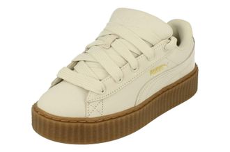 Puma Creeper Phatty Nubuck Unisex Wei&szlig;e Sneakers