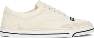 Dolce & Gabbana Baskets DG Sailing en lin - Homme - Chaussures - Blanc - Taille: 41 1/2 EU