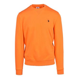 U.S.Polo Association U.s. Polo Assn., Homme, Sweatshirts et sweats &agrave; capuche, Orange, Taille: M Felpa Sottile