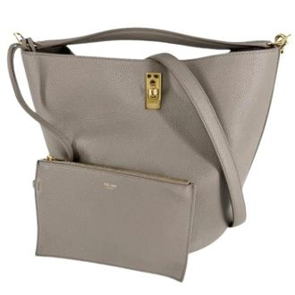 Celine Sac seau vintage Pre-owned - Femme - Pre-owned - Gris - Taille: ONE Size