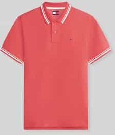Tommy Jeans Regular Fit Poloshirt aus reiner Baumwolle
