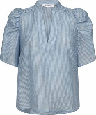 Co'Couture Femme, Blouses et Chemises, Bleu, Taille: 40 FR Blouses