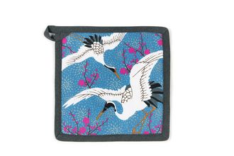 Excelsa Kimono Topflappen, 20 x 20 cm, Futter 100% Baumwolle, F&uuml;llung aus Polyester