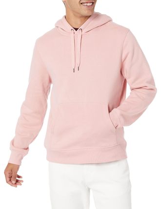 Amazon Essentials Herren Pullover-Sweatshirt Mit Kapuze, In Gro&szlig; Und Schwer Erh&auml;ltlich, Rosa, XXL