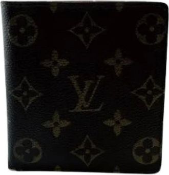 Louis Vuitton Portefeuille Bi-fold Vintage Pre-owned - Homme - Pre-owned - Brun - Taille: ONE Size