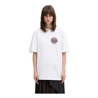 Martine Rose Tee Classique - Femme - Tops - Blanc - Taille: 40 FR