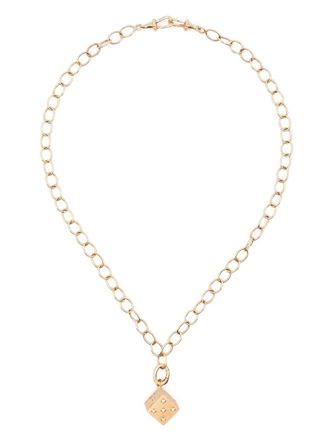 Marie Lichtenberg collier Dado en or jaune 18ct pavé de diamants