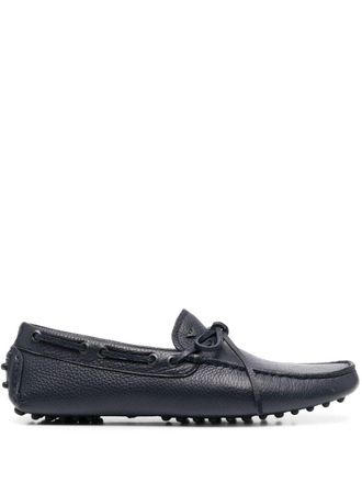 Armani leather loafers store