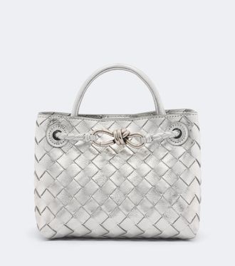 Bottega Veneta Henkeltasche Andiamo Mini aus Leder