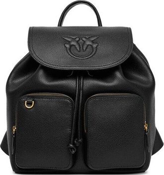 Pinko Rucksack Carrie Backpack Al 25-26 PLTT 104351 A29Q Schwarz