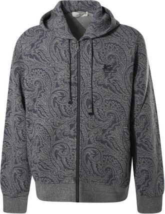 Etro Homme, Sweatshirts et sweats &agrave; capuche, Bleu, Taille: M Etro Sweaters Blue