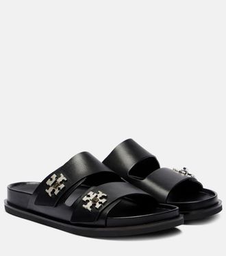 Tory Burch Sandalen T Lock aus Leder