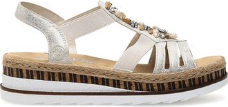 Rieker Sandalen Rieker V7949-90 Silber rhodiniert