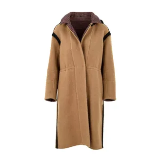 Moorer Indie V0 Damenjacke in Kamel - - Coats - Damen - Braun - M