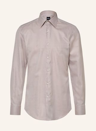 HUGO BOSS Hemd Hank Slim Fit beige